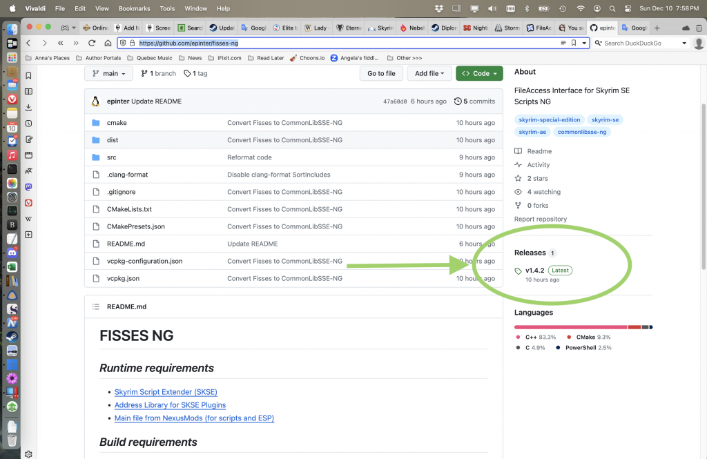 HOWTO: Patch FISSES in Vortex after recent Skyrim update – Anna Plays ...