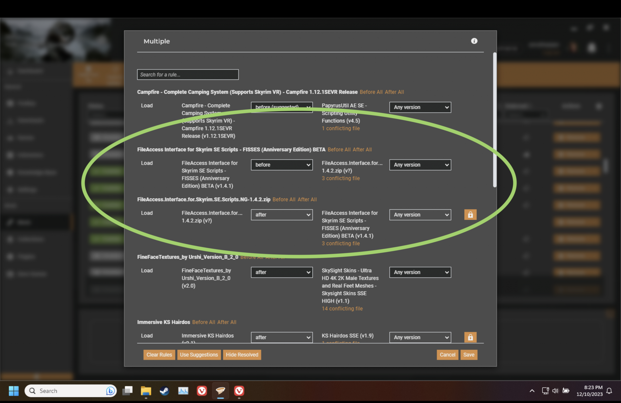 HOWTO: Patch FISSES in Vortex after recent Skyrim update – Anna Plays ...